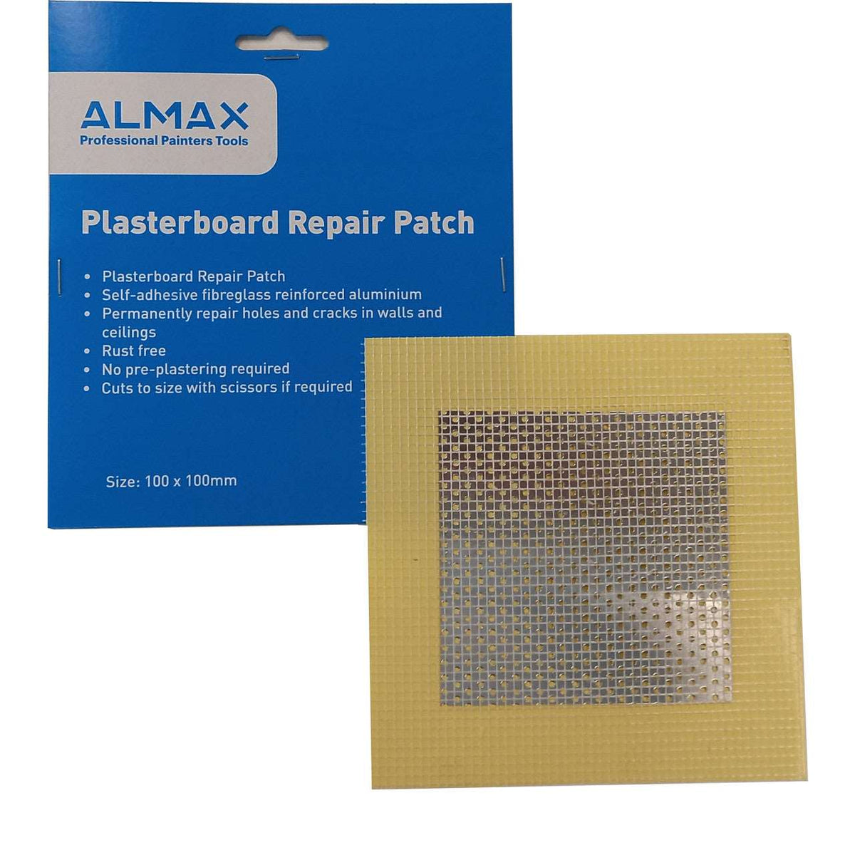 Almax Aluminium Self Adhesive Wall Repair Patches – Millin