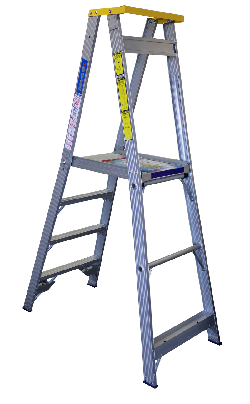 Indalex Pro Series Aluminium Platform Ladders – Millin
