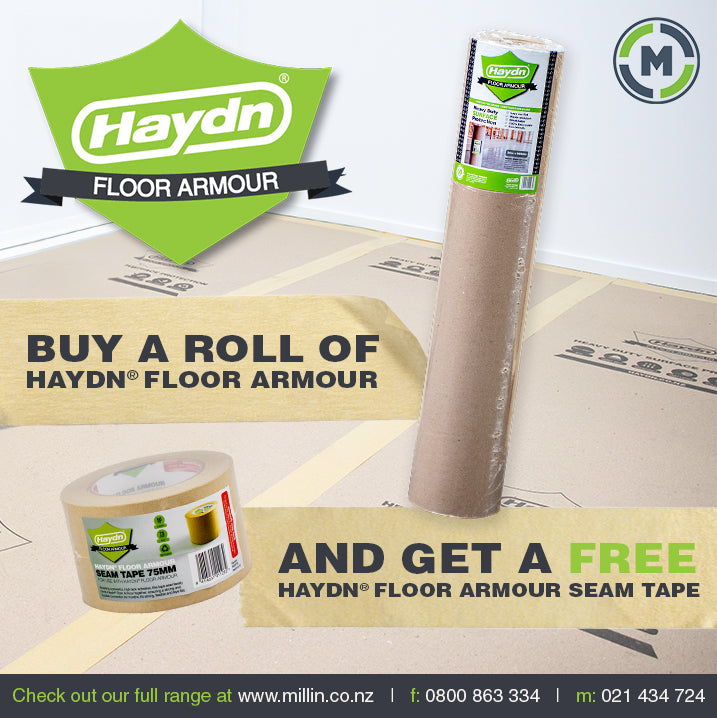 Haydn Floor Armour - 30m x 965mm - Protecting Floors From Damage – Millin