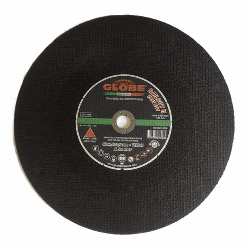 Globe RAILCUT II Fast Cut Reinforced High Speed Metal Cutting Discs ...