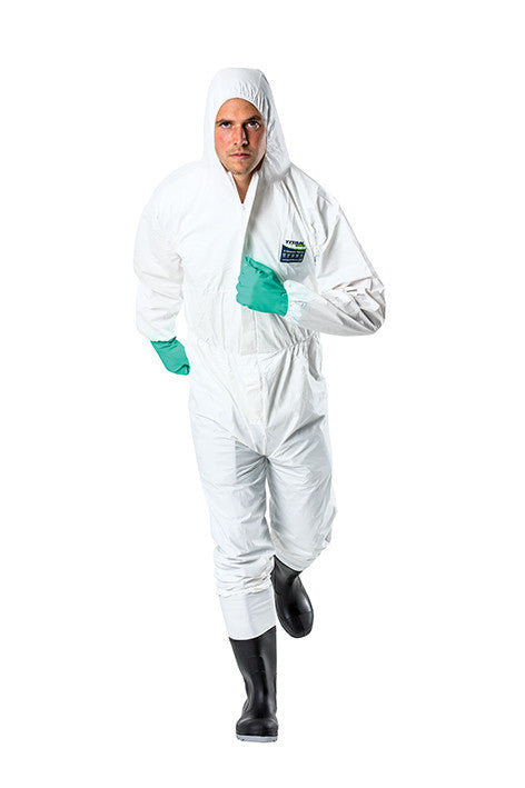 Disposable Coveralls For Chemical, Asbestos and Bio-hazard protection ...