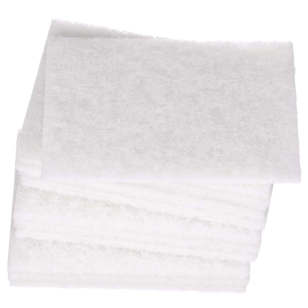 White Nylon Scrubbing Pads 200mm x 150mm pads - 10 Pack – Millin